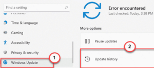 How to see Update History in Windows 11 & 10