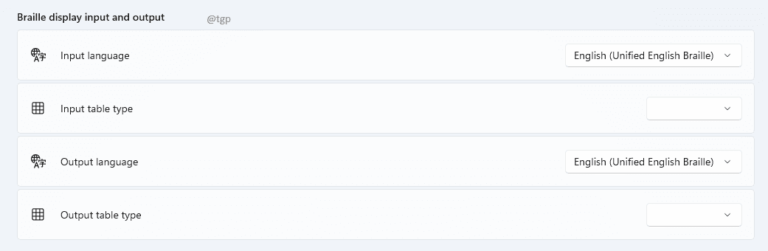 How to Enable Braille Support in Windows 11