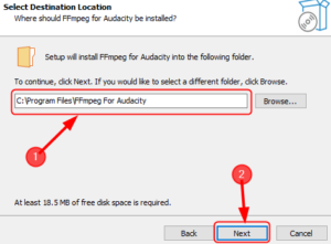 How to Fix FFmpeg library missing issue in Audacity