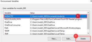 How to set environment variables in Windows 11