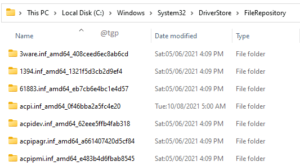 Where does Windows 11 Store Device Drivers