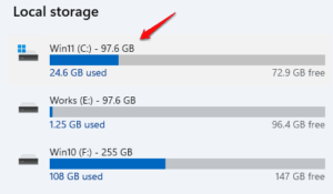 How to View, Enable or Disable Reserved Storage Space in Windows 11