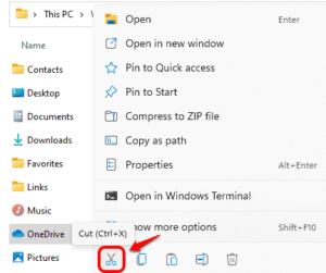 How to Change OneDrive Folder Location in Windows 11