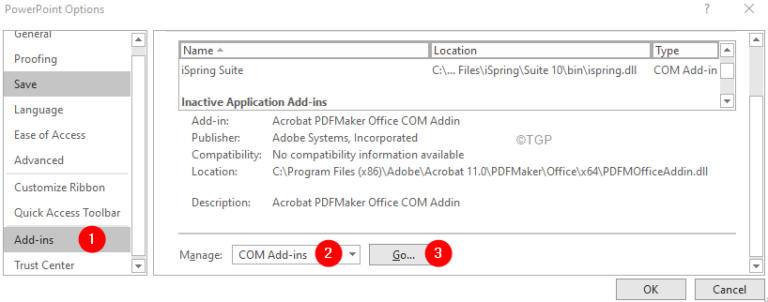 Something went wrong that might make PowerPoint Unstable Fix
