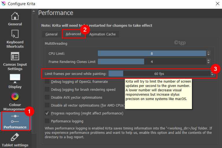 How to Fix Krita App lagging and too Slow issue