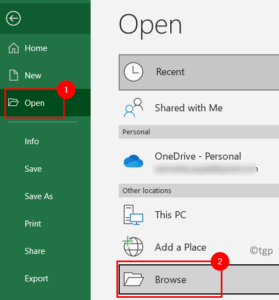 Fix : Excel Found Unreadable Content Error