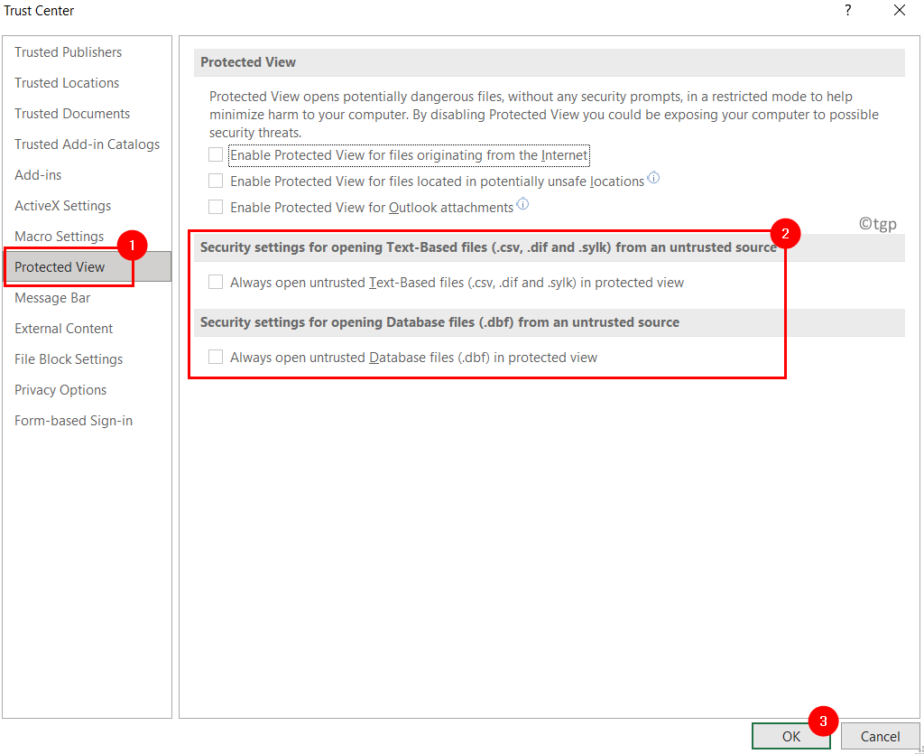 How To Disable Protected View In MS Excel Word
