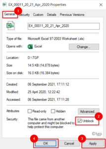 Fix : Excel Found Unreadable Content Error