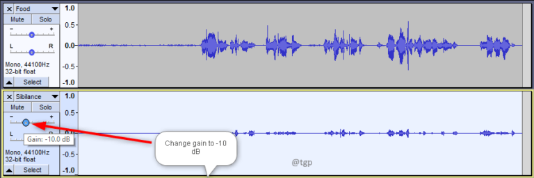 How to remove Sibilance in Audacity step by step guide