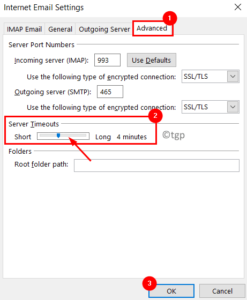 Fix: Outlook IMAP Error 0x800CCC0E in Windows 11/10
