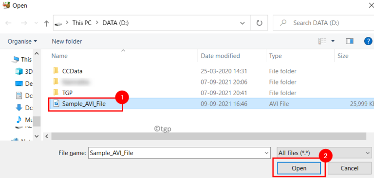 How to Fix Damaged AVI File Index in Windows 11/10