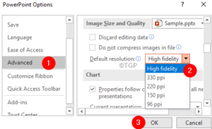 How To fix Blurry images in PowerPoint