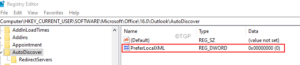 How to fix Autodiscover Connection Issues