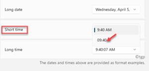 How to Change Time Format to 12/24 Hour Format In Windows 11