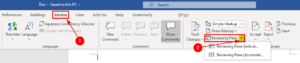 How to Turn the Reviewing Pane On or Off in MS Word