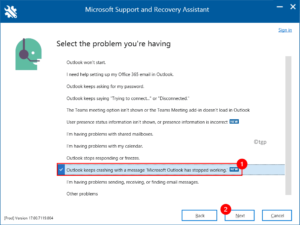Fix Outlook closing automatically issue on windows 11/10