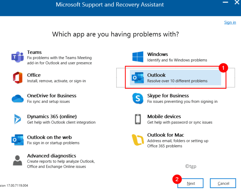 Fix Outlook closing automatically issue on windows 11/10