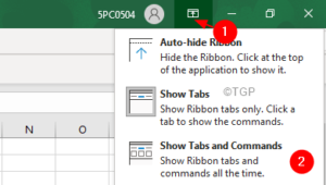 How to fix Excel Toolbar is missing problem