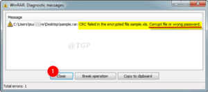 How to Fix the Corrupted Archive Files using WinRar