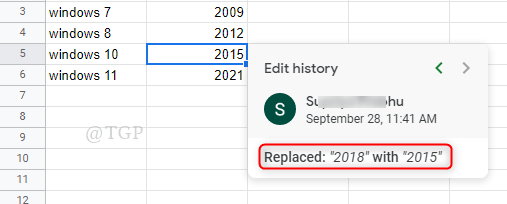 How To View Cell Edit History In Google Sheets