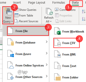 How to split a huge CSV file into smaller files on Windows 11 / 10