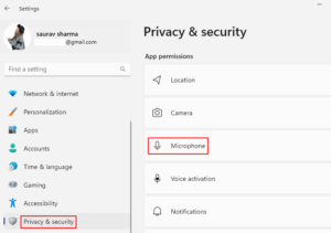 Fix: Microphone not working issue on Windows 11