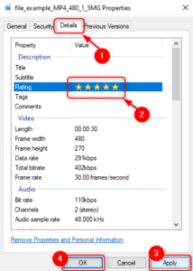 How to apply and use Star Ratings on Windows 10 Files
