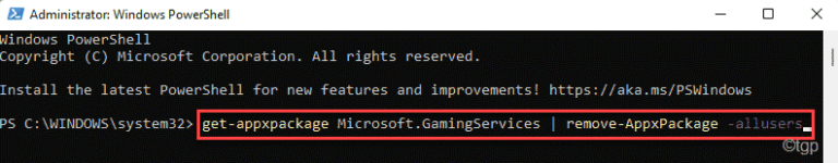 How to fix Gaming Services install error 0x80073D26