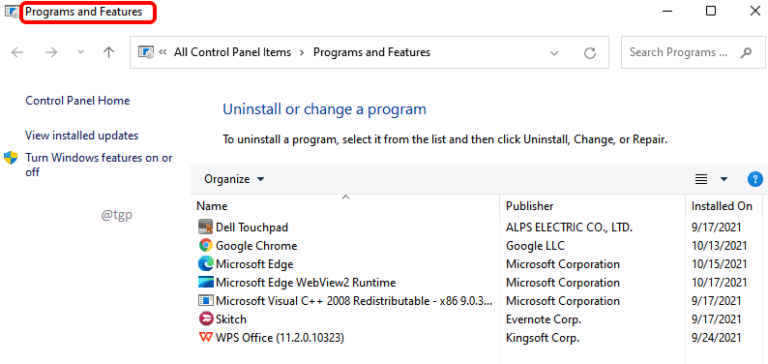 List of Control Panel items Run commands in Windows 11