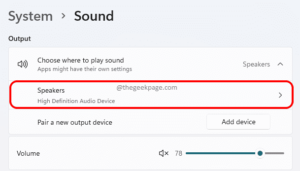 How to Enable or Disable Enhanced Audio in Windows 11