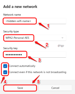 How to Connect to a Hidden Wi-Fi Network in Windows 11