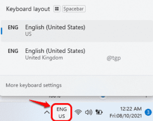 How to Add, Change or Remove Keyboard Layouts in Windows 11