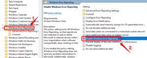 How to Disable Error Reporting in Windows 11