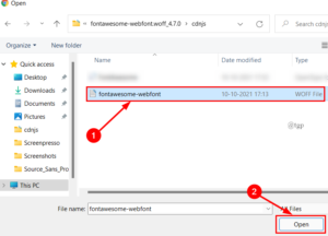 Converting WOFF to TTF/OTF Format