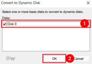 How to convert a Basic Disk into a Dynamic Disk on Windows 11