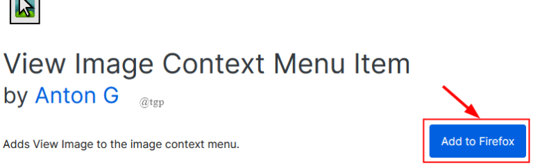 Restore Missing "View Image" Menu Option in Firefox Browser