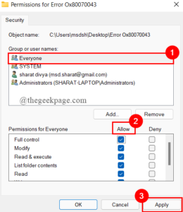 Fix - Error code 0x80070043 (Windows cannot Access) on Windows 11