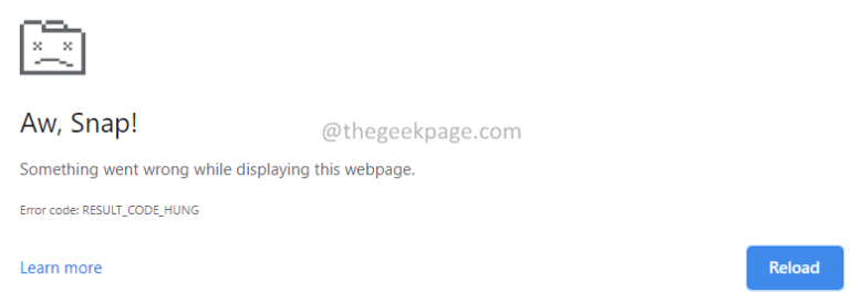 How to fix Result Code Hung Error in Microsoft Edge