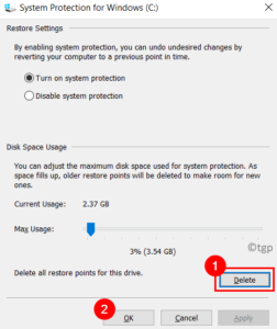 Fix System Restore Point Error Code 0x80042308 on Windows 11/10