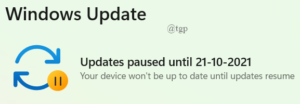 How to Pause And Resume Windows 11 Updates?