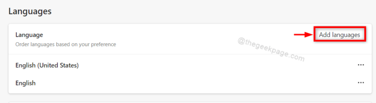 How to Add New Language in Microsoft Edge Browser