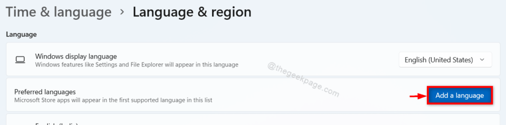 How to Add / Remove / change Keyboard Layout in Windows 11