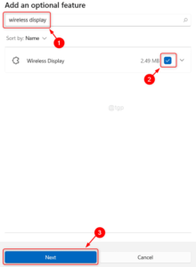 How to Install Wireless Display Feature in Windows 11