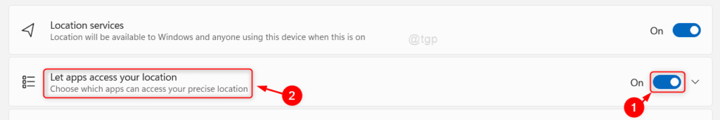 How to Configure Location Settings in Windows 11
