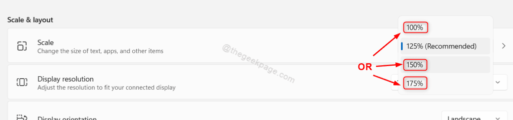How to Adjust the DPI Scaling level on your Windows 11 PC
