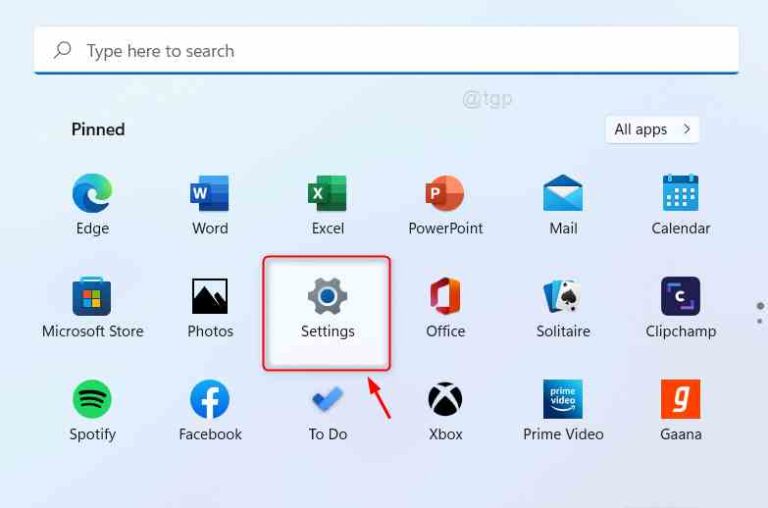 How to Open Settings in Windows 11 Computer