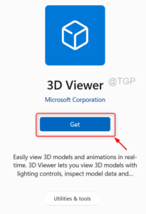 How to Install / Reset 3D Viewer in Windows 11
