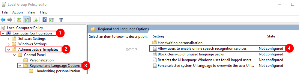 How To Enable Or Disable Online Speech Recognition In Windows 11