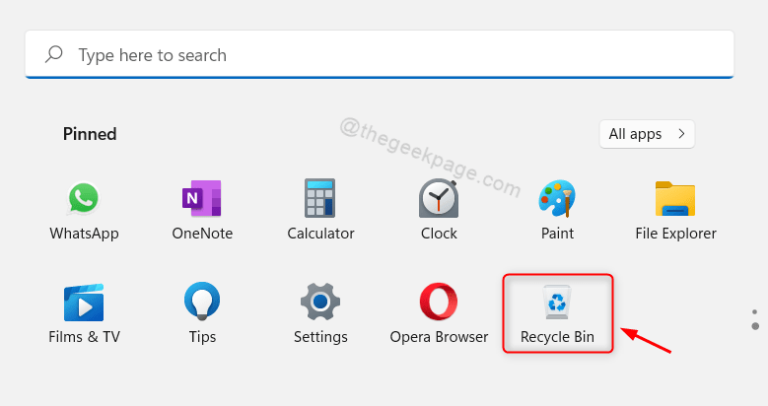 10 Ways to Open Recycle Bin on Windows 11 PC