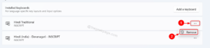 How to Add / Remove / change Keyboard Layout in Windows 11